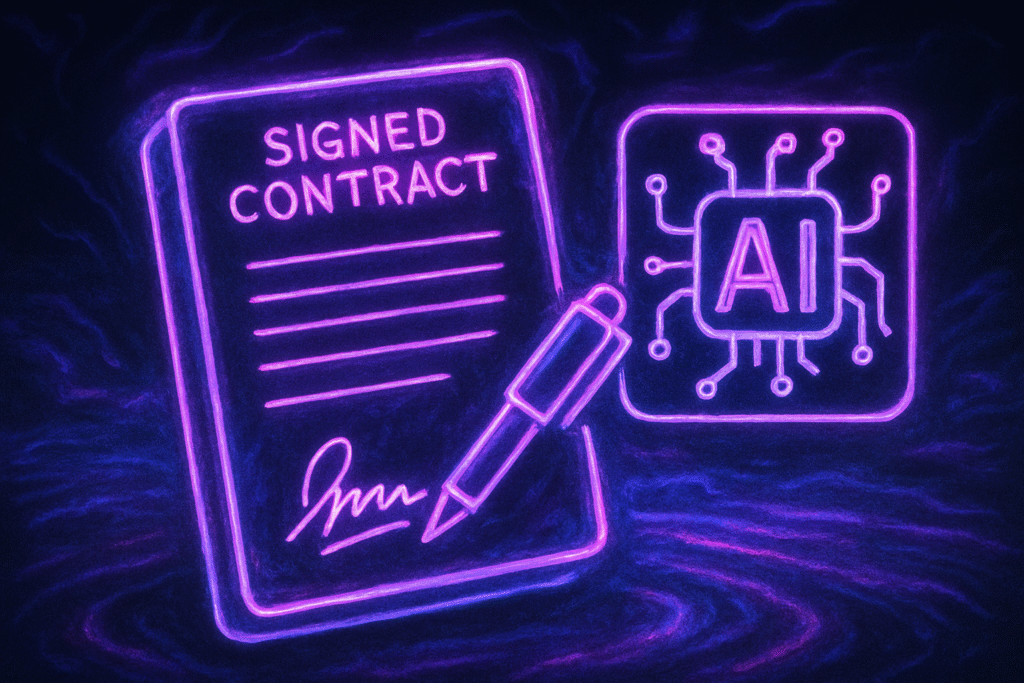 AI and licensing agreements - Partenit. Self-Control for Robots